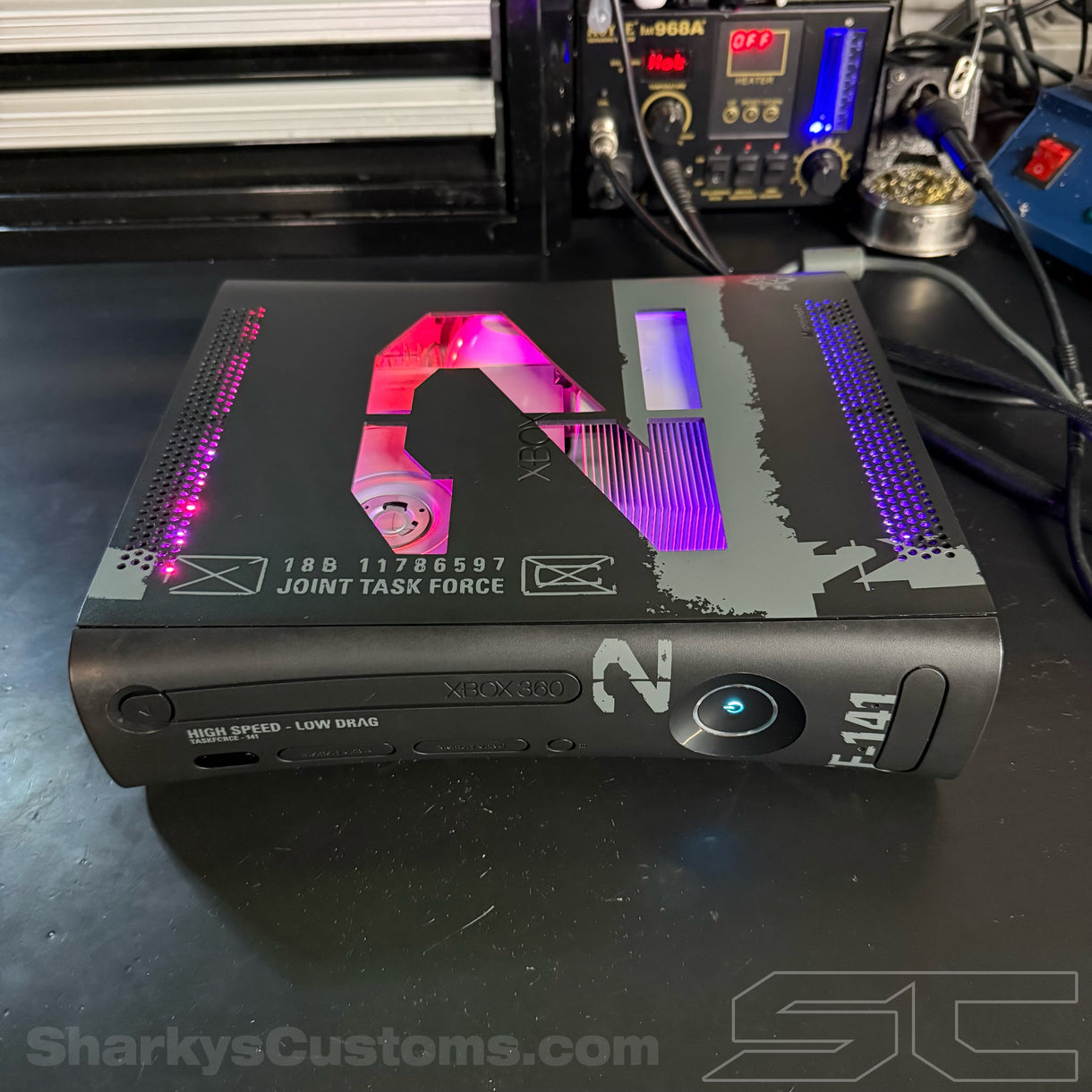 Custom Xbox 360 Modern Warfare 2 RGH3 Jasper Limited Edition Console w ...